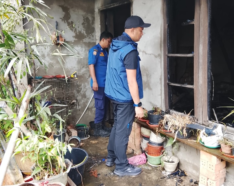 Kebakaran Hebat di Mendalo Asri, Pemilik Rumah Tewas Terpanggang