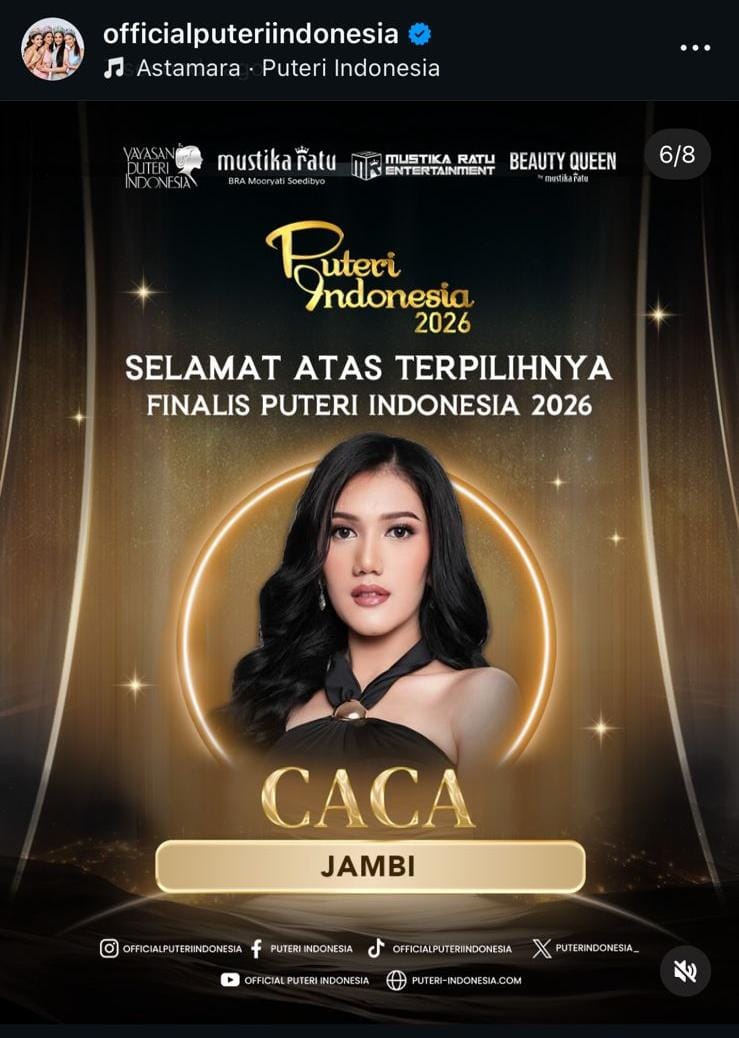 Mengenal Dhiya Salsabila : Putri Indonesia Perwakilan Jambi 2026, Tatap ...