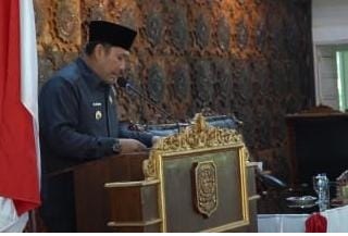 Bupati H M Syukur Sampaikan Ranperda RPJMD 2025-2029