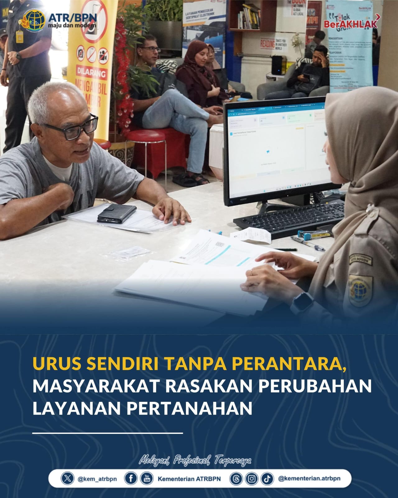 Urus Sendiri Tanpa Perantara, Masyarakat Rasakan Perubahan Layanan ...