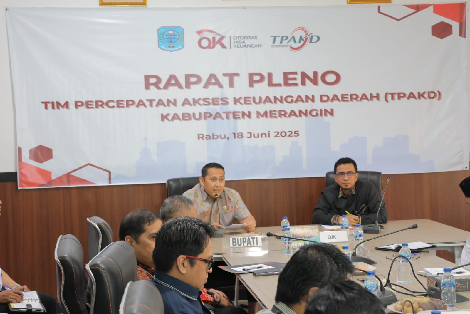 Tim Percepatan Akses Keuangan Daerah (TPAKD) Kabupaten Merangin, Upaya Mendorong Perekonomian Daerah