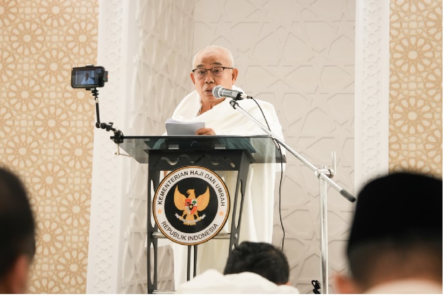 Sampaikan Khutbah Wukuf 1447 H, KH Asep Saifuddin Chalim Ajak Jemaah ...