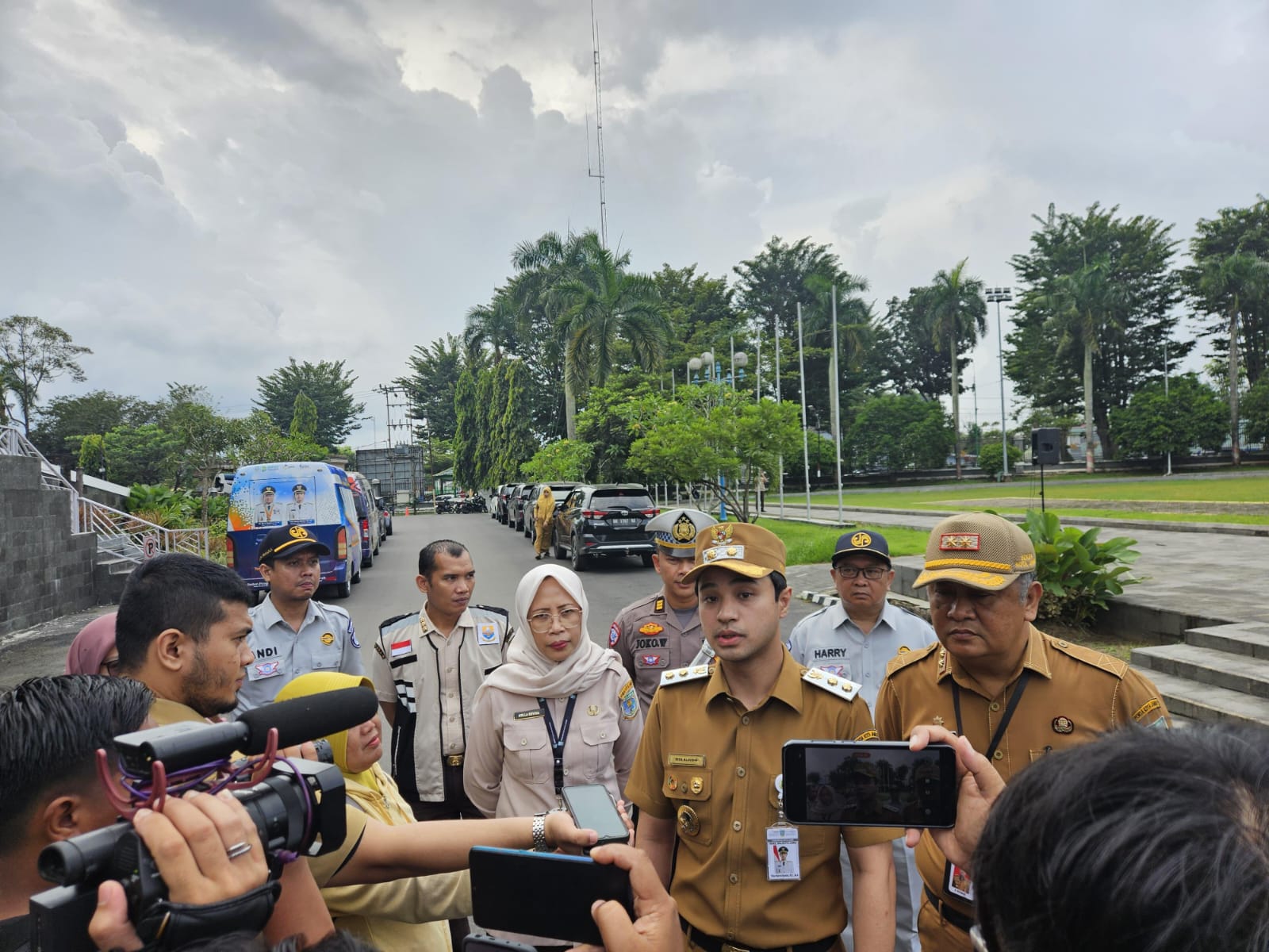 Tim Pembina Samsat Kota Jambi dan BPPRD Kota Jambi Gelar Operasi Gabungan Pajak Kendaraan Bermotor